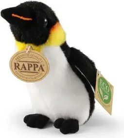 RAPPA Plyšový tučňák 16 cm / ECO-FRIENDLY / od 0 měsíců
