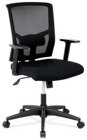 Ergonomická kancelářská židle VALERIO - černá síťovina Barva: černá
