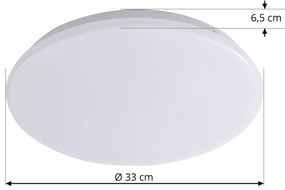 Lindby Eovi LED stropní světlo IP44 3 000K