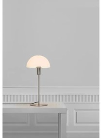 Nordlux - Stolní lampa ELLEN 1xE14/40W/230V matný chrom/bílá