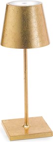 Stolní lampa Poldina Mini 30 cm zlatá