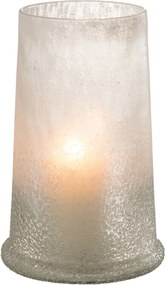 Veliký skleněný svícen lucerna Hurricane Sugar – 17,5*17,5*28 cm