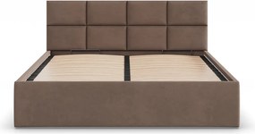 AGroup Čalouněná postel BORGO 160 x 200 cm Barva látky Trinity: Šedá (Trinity 2314)