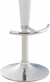 Sada 2 barových židlí Saddle – bílá