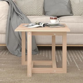 vidaXL Konferenční stolek 50 x 50 x 45 cm masivní borové dřevo [822175] Barva: Přírodní