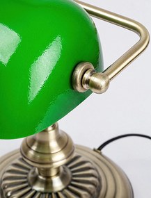 Rabalux BANK stolní lampa 60W/E27/IP20 - bronz