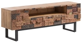 Luxusní TV stolek z masivu 3D Elephant Mango 180cm