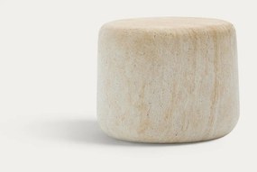 Betonový kulatý zahradní stolek ø 60 cm Drasi – Kave Home