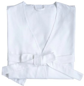 SCANquilt župan FITNESS BAG kimono bílá župan S/M