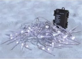 Solight 1V47 LED venkovní rampouchy / 50 LED / časovač / 8 funkcí / IP