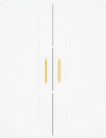 Skříň highboard bílá 69,5 x 34 x 180 cm kompozitní dřevo 3199673