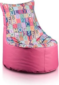 Sedací vak Seat Modern S TiaHome - růžová