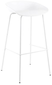 Barová židle atten 74 cm bílá MUZZA