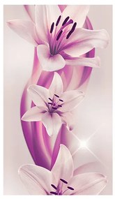 Fototapeta - Fialové květy II 50x1000 + zdarma lepidlo