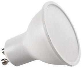 LED žárovka GU10 Kanlux 4,9W (40W) studená bílá (6500K), reflektor 100° 34966