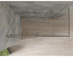 Mexen Omega sprchový kout 140x70cm, 8mm sklo, chromový profil-čiré sklo, 825-140-070-01-00