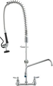 Komerční baterie s oplachovacím rozprašovačem, 91,4 cm výška, 20,3 cm střed, 30,5 cm