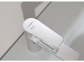 Hansgrohe Talis E Páková umyvadlová baterie CoolStart s odtokovou soupravou s táhlem, kartáčovaný bronz, 71713140