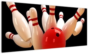 Bowling - obraz (100x40cm)