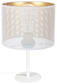 HEXE Stolní lampa ALDO 1xE27/60W/230V bílá HX0038