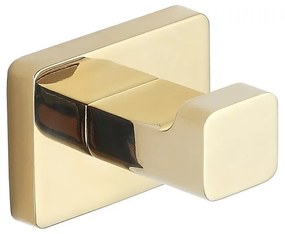 Mexen příslušenství, ASIS držák na ručníky, 1-háček, zlatá, 7017635-50