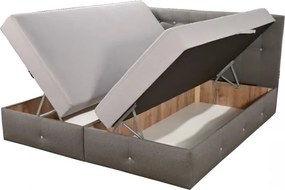 Čalouněná postel DARA, 200x180 béžová vogue 2