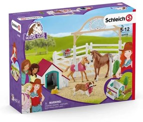 Schleich 42458 Hostující koně, Hannah s fenkou Ruby, 40 x 30 x 20 cm