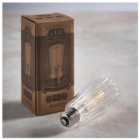 Brilliant 80180 Skleněná LED žárovka E27 ST64 Filament EDISON čirá