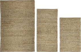 Přírodní ručně vyrobený jutový koberec Jutto - 60*90 cm