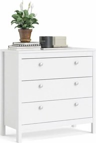 Komoda TWO REE 82 cm bílá