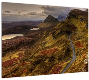 Obraz skotských hor (70x50 cm)