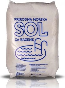 Přírodní mořská sůl do bazénu 25 kg
