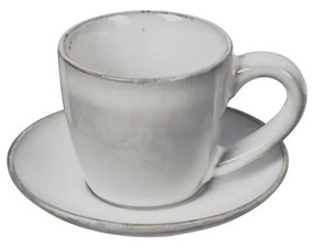Kameninový šálek na espresso s podšálkem 50 ml Broste NORDIC SAND - pískový