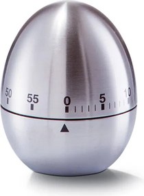 Kuchyňská minutka ve tvaru vejce, Ø 6 cm, stříbrná