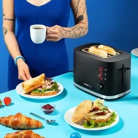 Niceboy ION Cruncher C3 černá / Topinkovač / 870W / 2 sloty / 6 stupňů