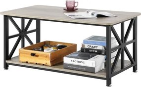 Obdélníkový konferenční stolek Farmhouse 101,6 cm s otevřeným úložným prostorem