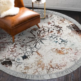 Conceptum Hypnose Kusový koberec Aln400609Rn, Vícebarevná Rozměr koberce: 160 cm KRUH