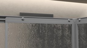 RIO CHROM 80-90 Sprchový kout čtvercový