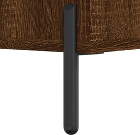 vidaXL Skříň highboard 34,5 x 34 x 180 cm kompozitní dřevo [3189908] Barva: kouřový dub