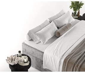 Šedá boxspring postel s úložným prostorem 160x200 cm Yoko – Maison de Rêve