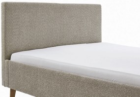 MEISE MÖBEL Čalouněná postel KRETA 140x200cm taupe 2162-10-3000