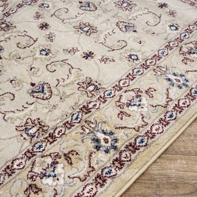 Angel Carpet, Kusový koberec Sultan 26 Beige, 80x150, béžová, kancelář