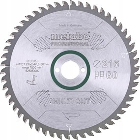 Metabo Kotoučová Pila Hw/ct 216x30mm 60z Fz/tz