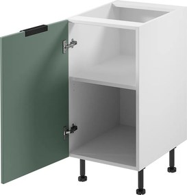 SORENTO jv | dolní skříňka D45 s dvířky | 45 cm | LEVÁ | bílá/zelená