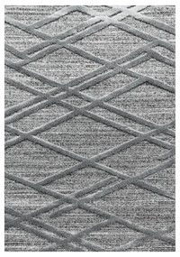 Ayyildiz, Kusový koberec Pisa 4706 Grey, 80x250, šedá, ložnice