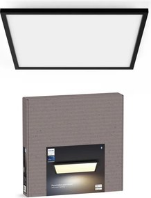 Philips - LED Stmívat. stropní svítidlo Hue AURELLE LED/39W/230V 60x60 cm černá