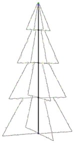 328595 vidaXL Vánoční stromek kužel 360 LED diod dovnitř i ven 143 x 250 cm