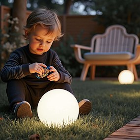 Zahradní kulové svítidlo Wiltec – 30 cm, 40 W (62990)