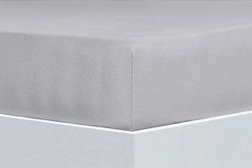 Florella Prostěradlo Avance Jersey 45 Silber, 140-160x200 cm
