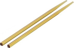 Žluté skleněné hůlky 4 ks pro 2 osoby Tilly – ONA